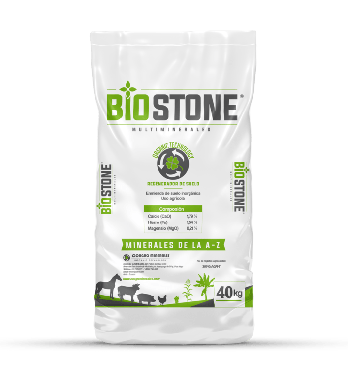 BIOSTONE® - Harina de rocas - Ecoagro Minerales